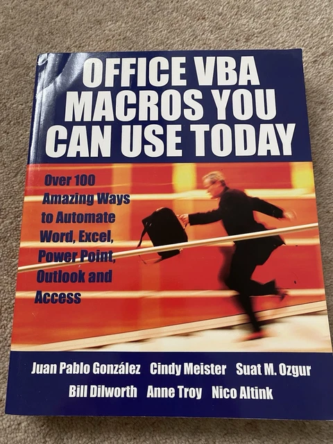 OFFICE VBA MACROS You Can Use Today £4.99 - PicClick UK