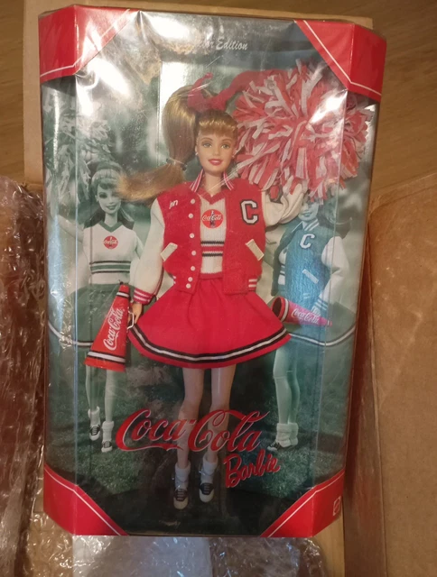 POUPÉE BARBIE DE collection Coca -cola "Pom-pom girl"ANNEE 2000 EUR 108 ...