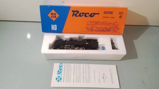ROCO HO REF 04122b. LOCOMOTIVE VAPEUR 141TA 501 SNCF EN BOITE COMME NEUVE EUR 124,90 - PicClick FR