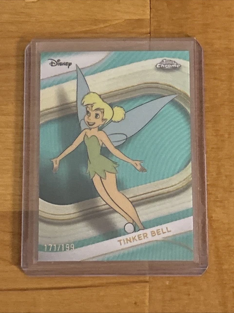 2025 TOPPS CHROME Disney TINKER BELL /199 Aqua MINT £17.90 - PicClick UK