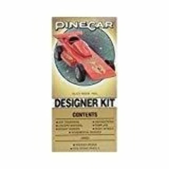 PINECAR PIN420 DESIGNER Car Kit w/Wedge, Black Widow (US IMPORT) EUR 18 ...