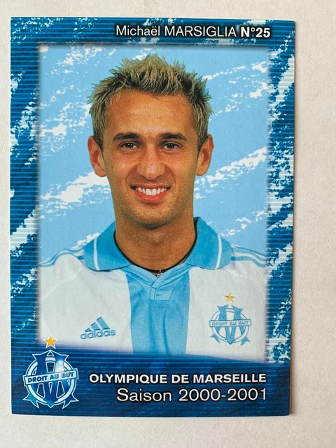 CARTE JOUEUR // Olympique De Marseille Saison 2000-2001 // Michael ...