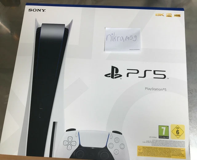 SONY PS5 PLAYSTATION 5 Disk Blu-Ray Edition Immediately Available - New ...