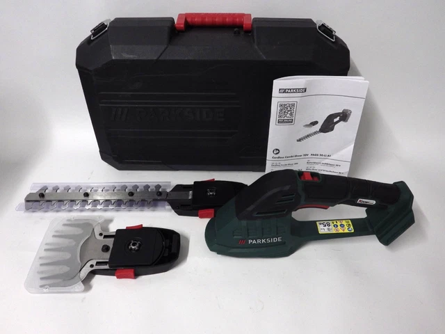 PARKSIDE COMBI-SHEAR 20V Cordless Garden Grass Shrub Cutting Set £50.00 ...