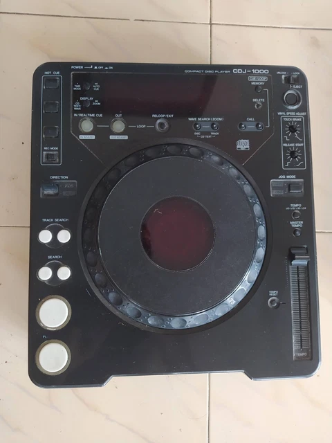PLATINE TOURNANTE PIONEEER CDJ 1000 MK DJ 01 - POUR PIÈCES ou RÉPARATION EUR 97,15 - PicClick FR