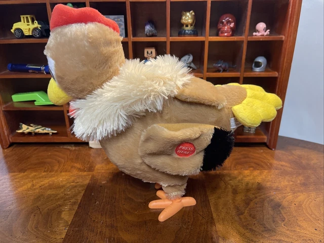 GEMMY ANIMATED DANCING Singing Laying Egg Hen. Chicken Lays Eggs While ...