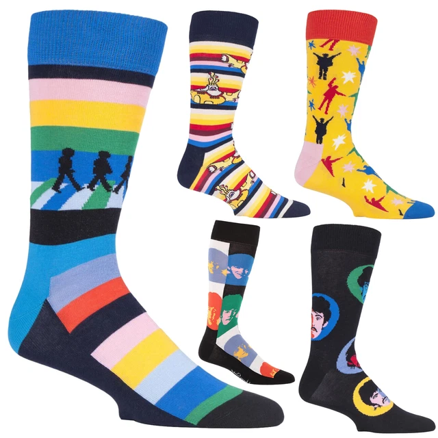 HAPPY SOCKS - Herren The Beatles Socken für Geschenk EUR 27,99 - PicClick DE