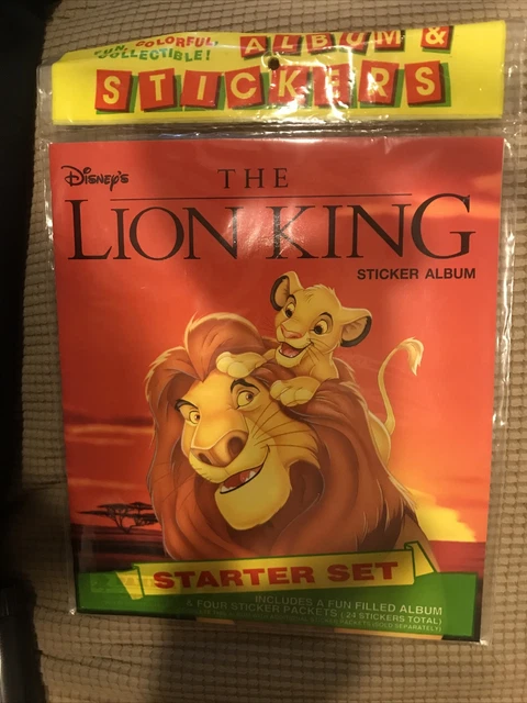 DISNEYS THE LION King Sticker Album £4.73 - PicClick UK