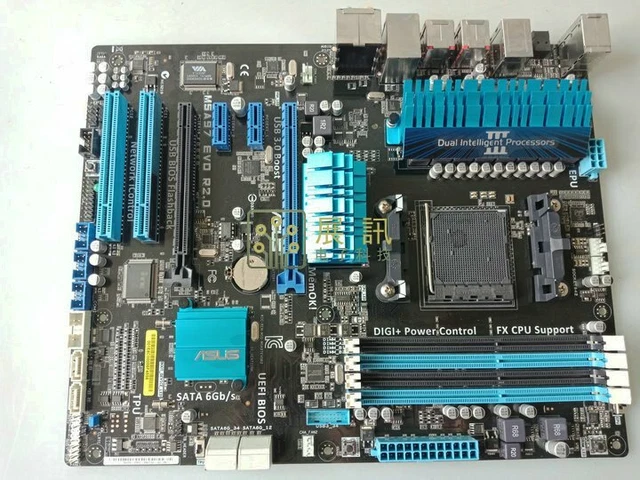 FOR ASUS M5A97 EVO R2.0 AM3/AM3+970 Motherboard Support FX 6 core 8 ...