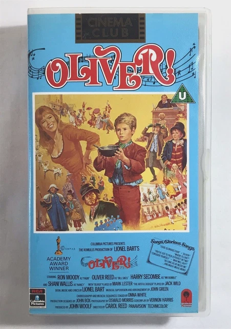 OLIVER! VHS PAL Video Cassette Tape Classic Musical - Mark Lester, Jack ...