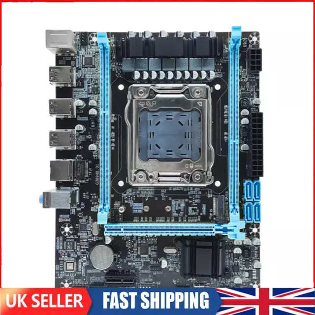 X79 MICRO-ATX MOTHERBOARD 1000 Mbps LAN Onboard LGA2011 Computer ...