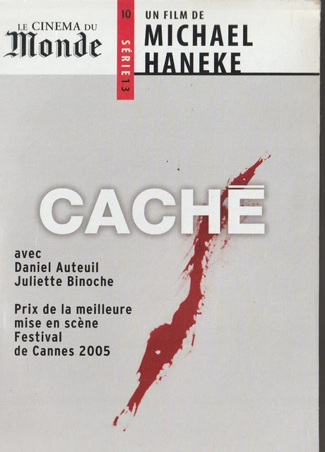 CACHE MICHAEL HANEKE Dvd Tres Bon Etat EUR 5,00 - PicClick FR