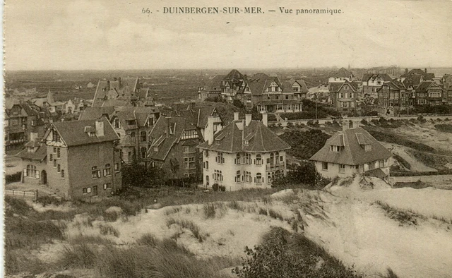 BELGIQUE DUINBERGEN-SUR-MER KNOKKE-HEIST - Vue Panoramique 1925 Livret ...