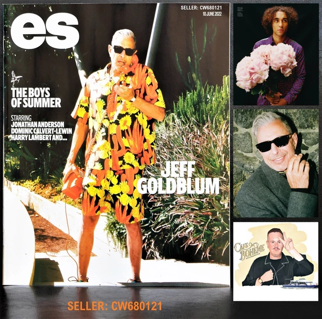 JEFF GOLDBLUM JURASSIC World Domination Dominic Calvert-Lewin Es ...