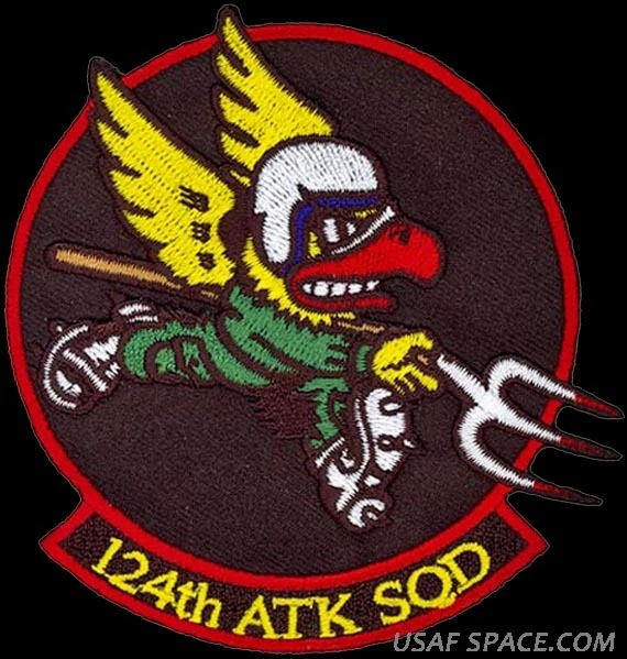 USAF 124TH ATTACK SQ ATKS MQ-9 Reaper UAV Precision Strike DRONE ...