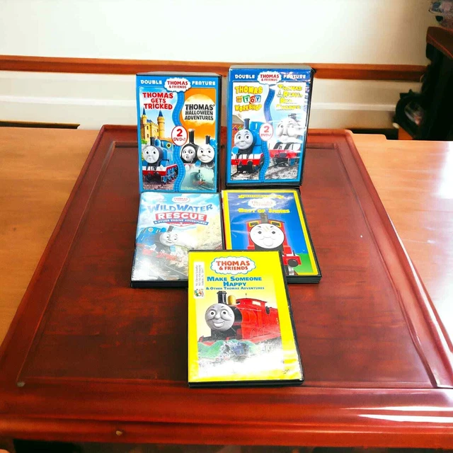 THOMAS FRIENDS DVDS set 5 Wild Water Rescue, Halloween Adventures Make ...
