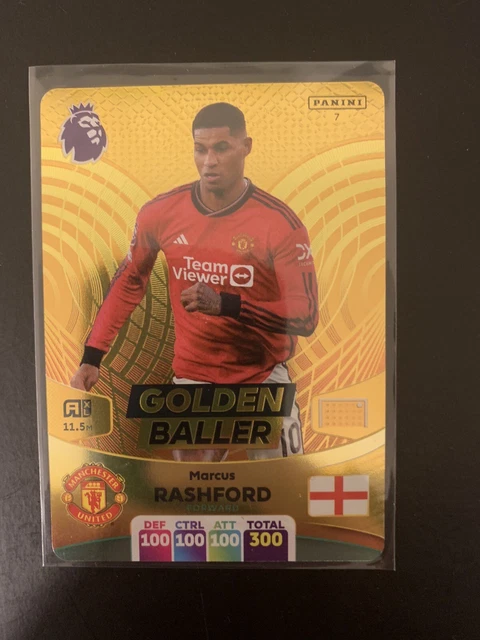 PANINI PREMIER LEAGUE Adrenalyn XL 2023-2024 Golden Baller Rashford £0. ...