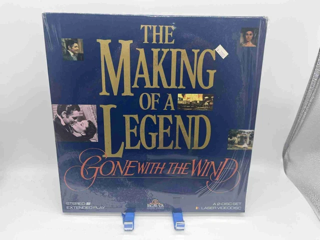 &THE MAKING OF a Legend: Gone with the Wind" Extended Play Laserdisc LD ...