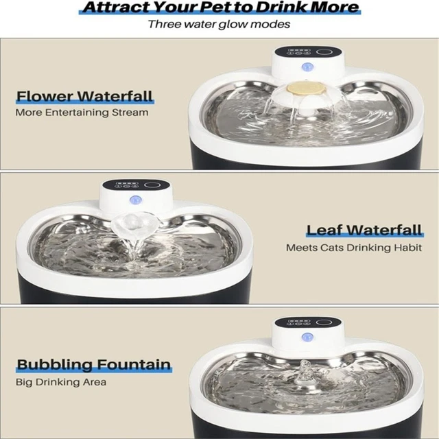 SET OF 12 Cat Water Dispenser Filters Coconut Shells Material Pet Water ...