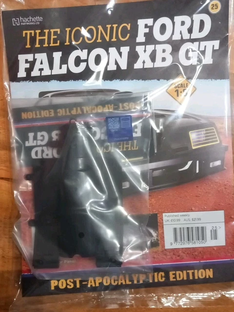 HACHETTE PARTWORKS, BUILD Your Own Iconic Ford Falcon XB GT,#25, Scale ...