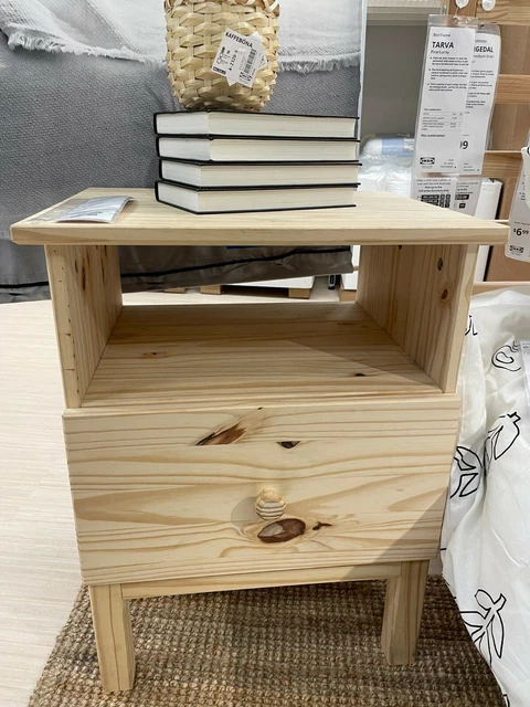IKEA TARVA NIGHTSTAND, pine 18 7/8x24 3/8 " - NEW £94.06 - PicClick UK