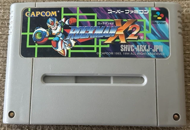 ROCKMAN X2 MEGA Man (Nintendo Super Famicom) SFC SNES Japan Import - US ...