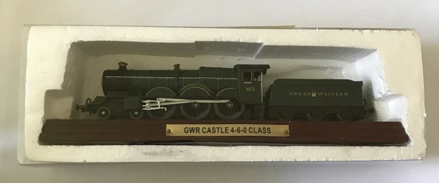 ATLAS EDITION STATIC Steam Locomotive - Model - Gwr Castle 4-6-0 ...
