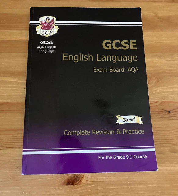 GCSE ENGLISH LANGUAGE AQA Complete Revision & Practice Book - CGP EUR 4 ... GCSE ENGLISH LANGUAGE AQA Complete Revision & Practice Book - CGP EUR 4 ...