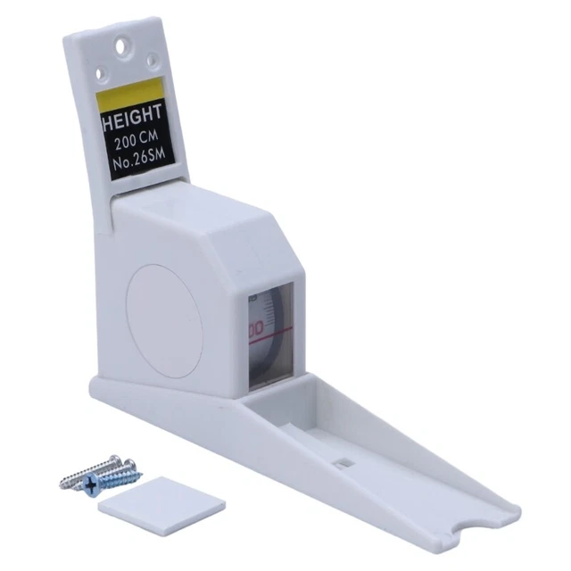 STADIOMETER WALL MOUNTED Height Meter Growth Ruler with Wall Plate $17. ...