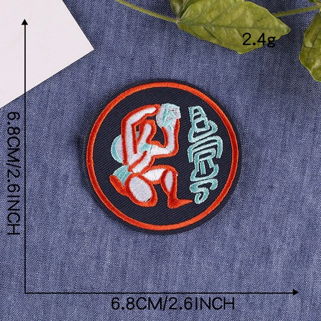 ENSEMBLE D'INSIGNES DE dessin anim panneau tendance patchs brod s color s po EUR 9,02 - PicClick FR