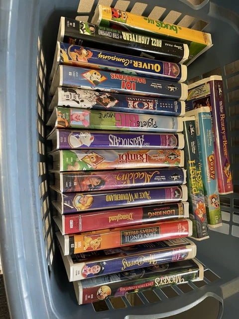 DISNEY VHS TAPES, Some Black Diamond 38 Tape Lot, See Pictures For ...