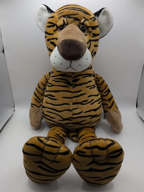 RUSS BERRIE LARGE Tiger Plush Toy #90535 App 19inch VGC Soft Toy ...