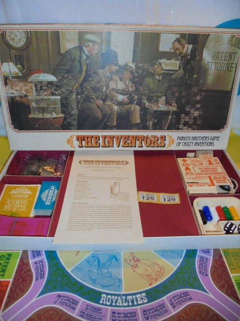 RARE VINTAGE 1970'S The Inventors Board Game - Complete in VGC -(Y129 ...