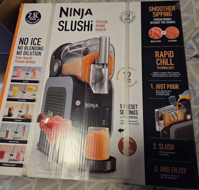 NINJA SLUSHI FROZEN Drink Maker FS301UK Slushy Slush Machine - NEW ...