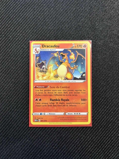CARTE POKÉMON DRACAUFEU - M24 FR - 001/015 - Rare - Neuve EUR 450,00 - PicClick FR