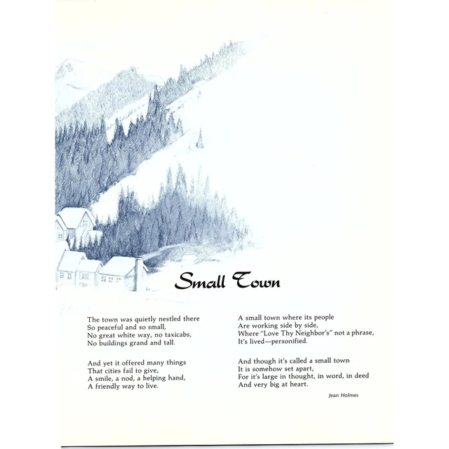 A SPARROW SANG Sam Campbell 1970s Poem Retro Kitsch Wall Art SE8 £24.34 ...