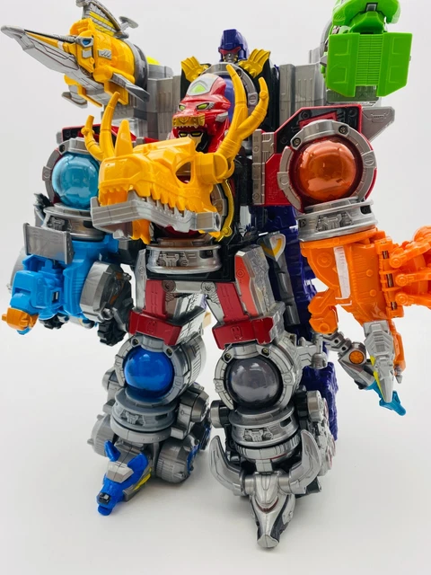 POWER RANGERS UCHU Sentai Kyuranger DX Kyurenoh Ryuteioh Megazord Set # ...