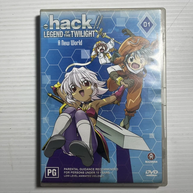 HACK LEGEND OF the Twilight Volume 01 A New World DVD Region 4 Dot Hack ...