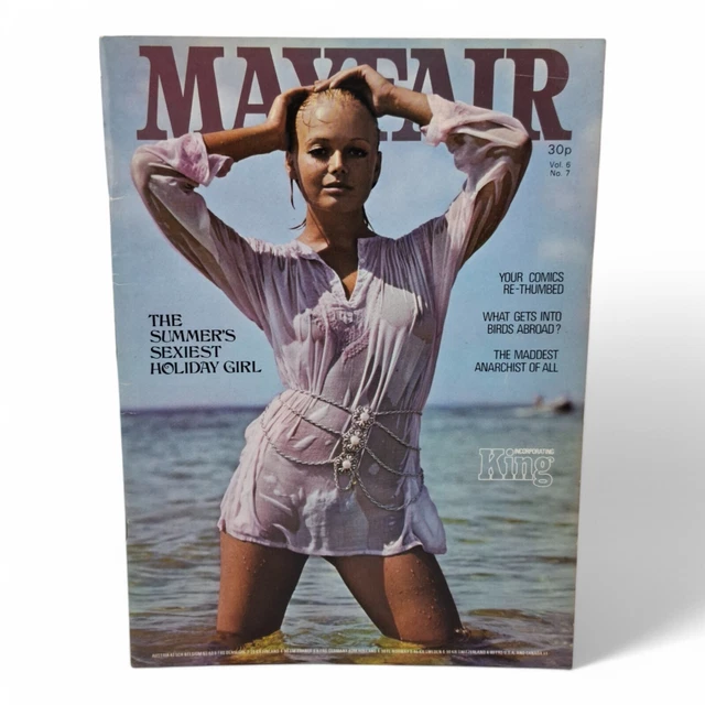 MAYFAIR MAGAZINE VOL. 6 No. 7 July 1971 U.K Playboy Andrea Rau $32.99 - PicClick AU