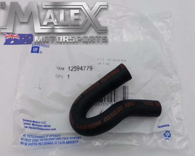 GENUINE GM VY VZ VE V8 PCV Hose Pipe LS1 LS2 LS3 L98 Holden $12.95 ...