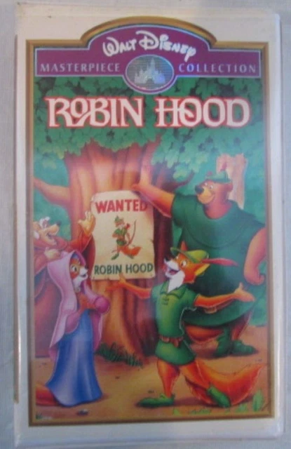 ROBIN HOOD WALT Disney Masterpiece Collection VHS Video Tape £3.83 ...