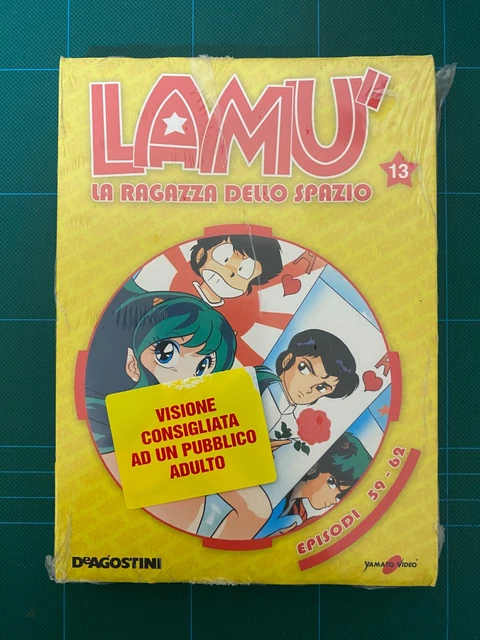 DVD LAMU' LA ragazza dello spazio Serie TV vol. 13 Ep. 59/62 De Agostini Yamato EUR 7,90 ...