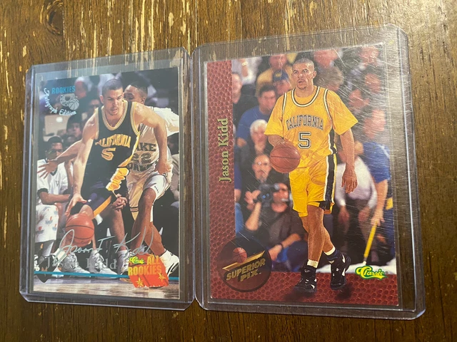 JASON KIDD ROOKIE-1994/95 Basketball Classique-ÉDITION AUTOGRAPHE-HOF ...