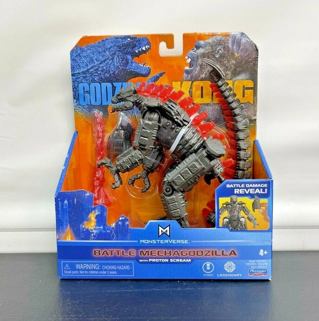BATTLE MECHAGODZILLA WITH Proton Scream Figure Playmates Godzilla vs ... BATTLE MECHAGODZILLA WITH Proton Scream Figure Playmates Godzilla vs ...
