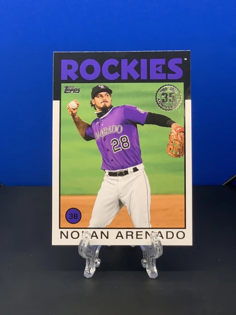 2021 TOPPS - 1986 Topps Baseball 35th Anniversary #86B-57 Nolan Arenado EUR 0,91 - PicClick FR