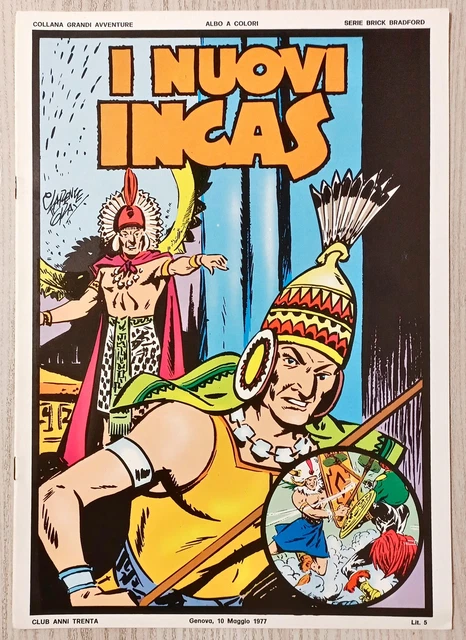 BRICK BRADFORD I Nuovi Incas Club Anni Trenta 1977 Ritt Gray EUR 5,50 ...
