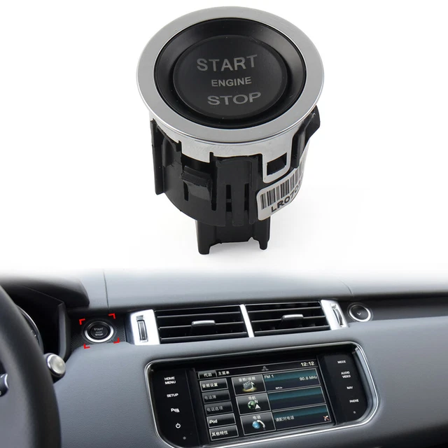 CAR ENGINE START Stop Ignition Switch Push Button For Land Rover ...