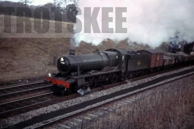 35MM SLIDE BR British Railways Steam Loco 7928 Class 6959 Hatton c1962 ...