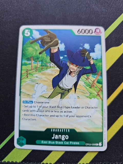 ONE PIECE CARD pillars of strength Eng Op03-028 jango R rare £2.00 ...