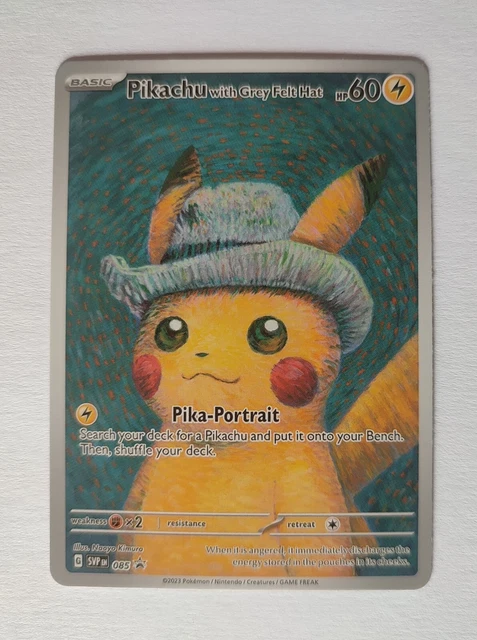 CARTE POKEMON PIKACHU Van Gogh 60 hp . EUR 13,00 - PicClick FR